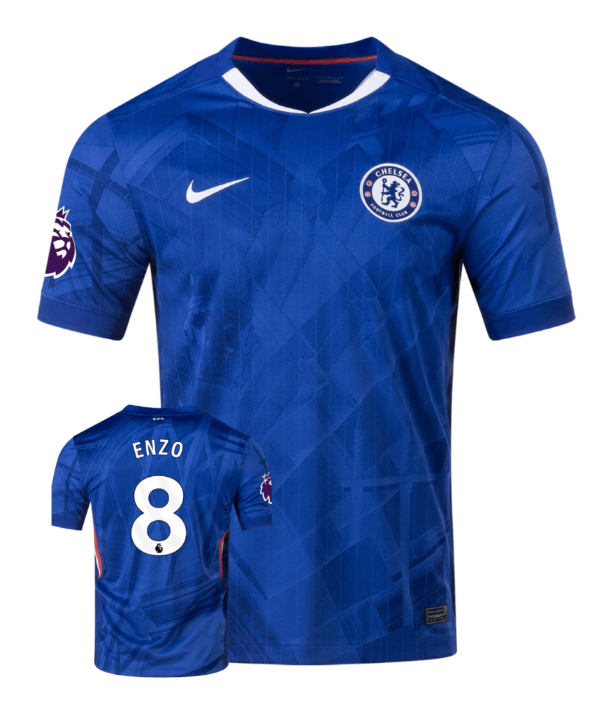 Enzo Fernández #8 – Chelsea Titular 2025/26 – Camisetas de Fútbol