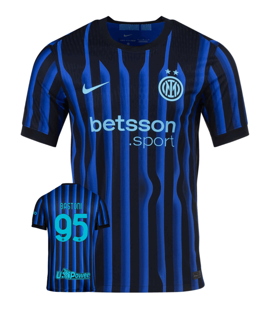 Bastoni #95 – Inter de Milán Titular 2025/26 – Camisetas de Fútbol