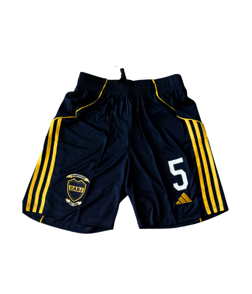 Short Boca Juniors Titular 2025/26 – #5 – Camisetas de Fútbol
